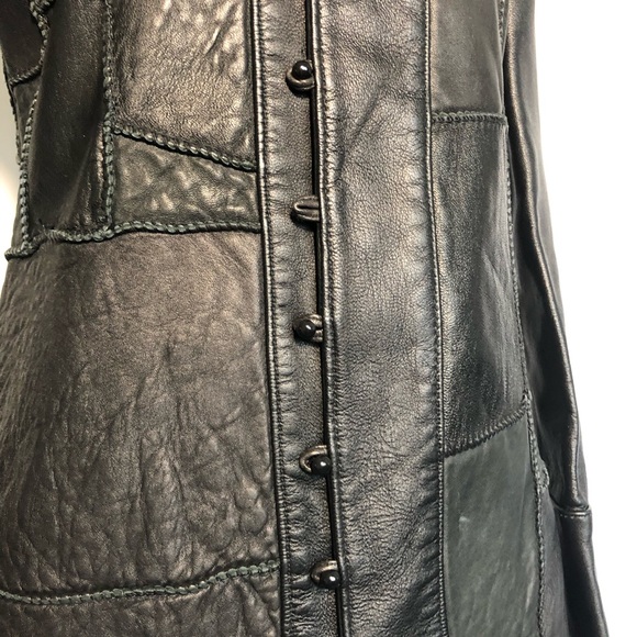 Duarte | Jackets & Coats | Henry Duarte Leather Patchwork Vintage ...
